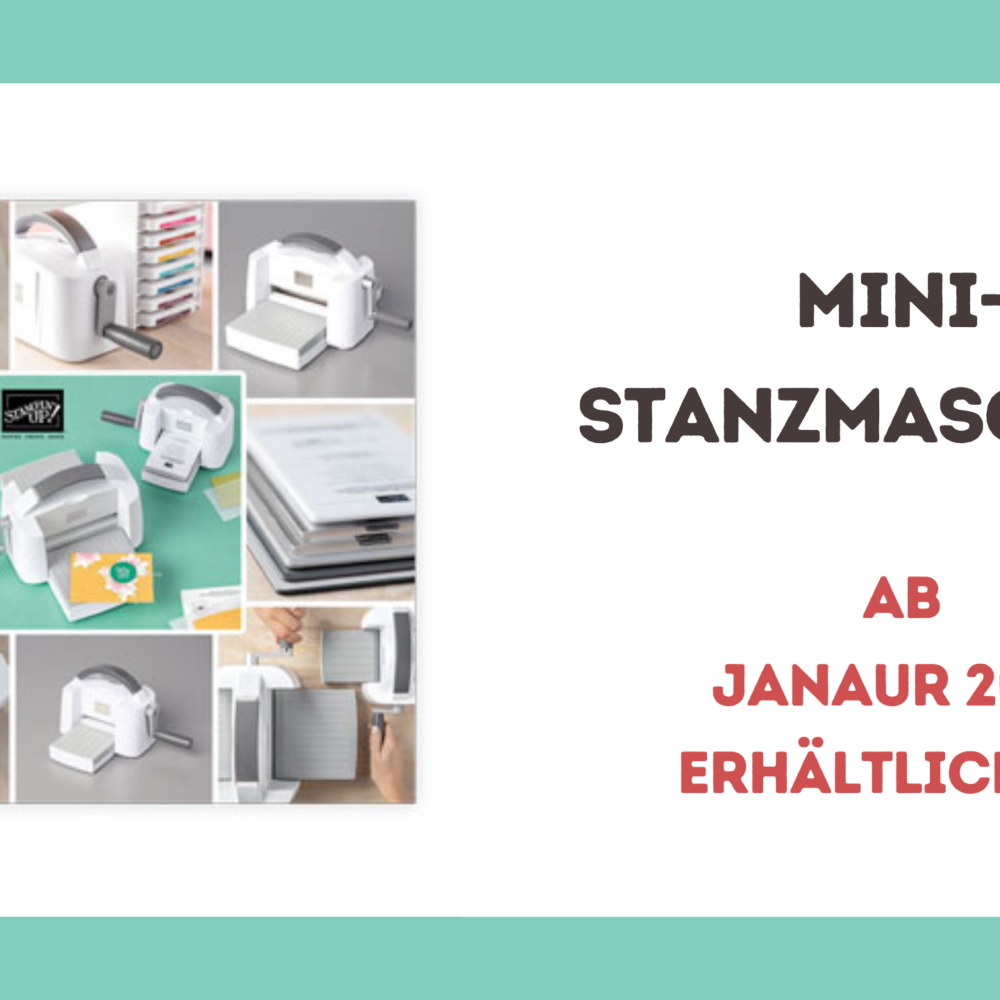 Mini-Stanzmaschine - Die Papiertante-NF
